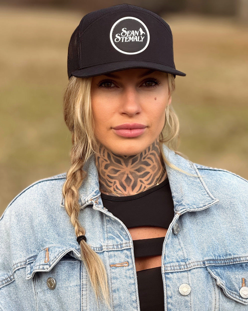 Sean Stemaly 7 Panel Logo Hat